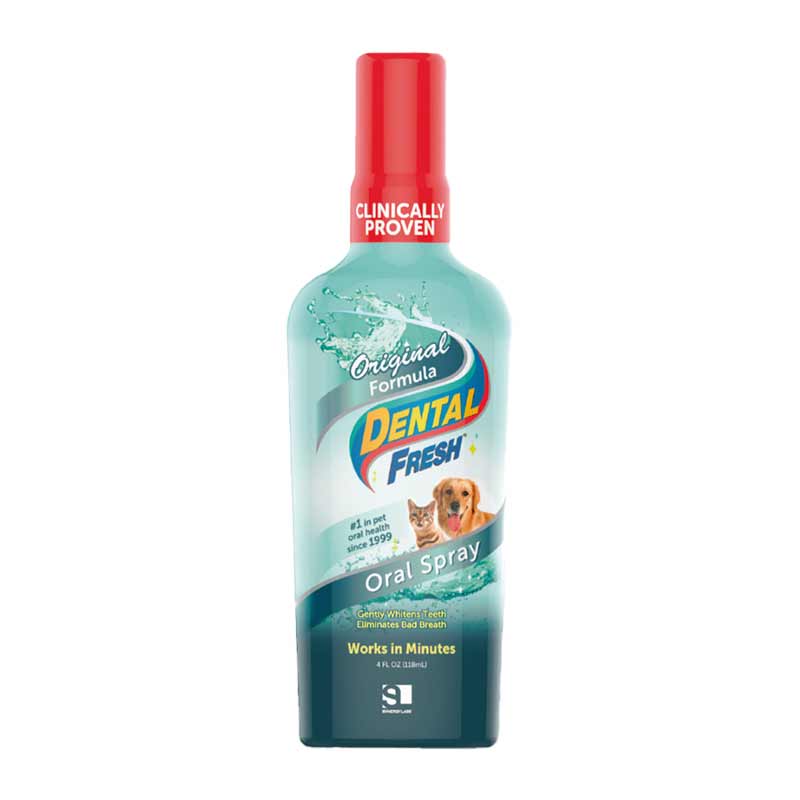 Dental Fresh Spray Oral Perros y Gatos 4 Oz