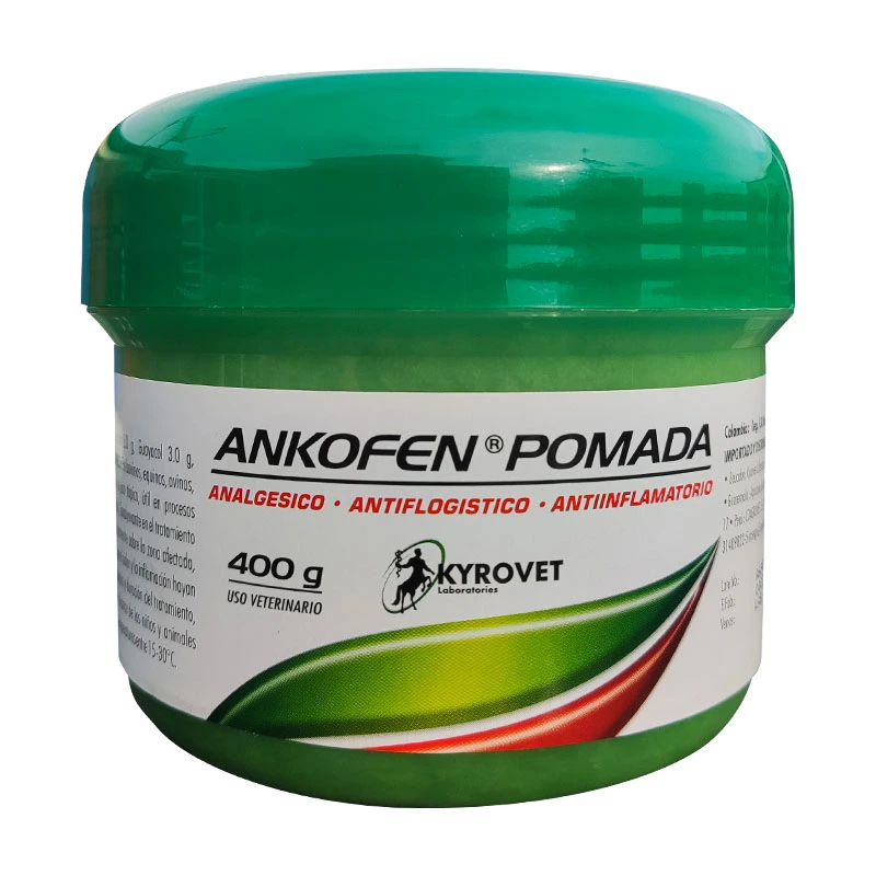 Ankofen Pomada Antiinflamatoria Analgésica - Todo para Mascotas - Alimentos Aseo y Accesorios ...