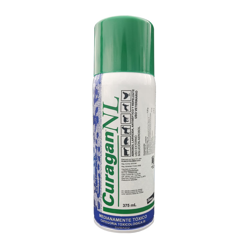 Curagan NL en Aerosol 375 ml Larvicida Antiséptico y Repelente - Todo ...